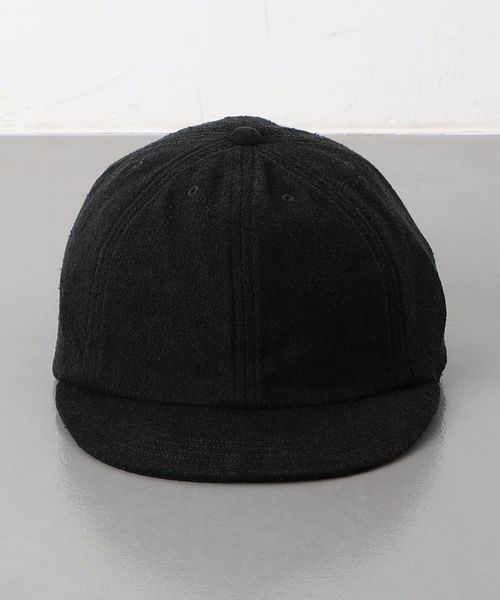 ＜COMOLI＞ SILK NEP CAP/シルク ネップ キャップ