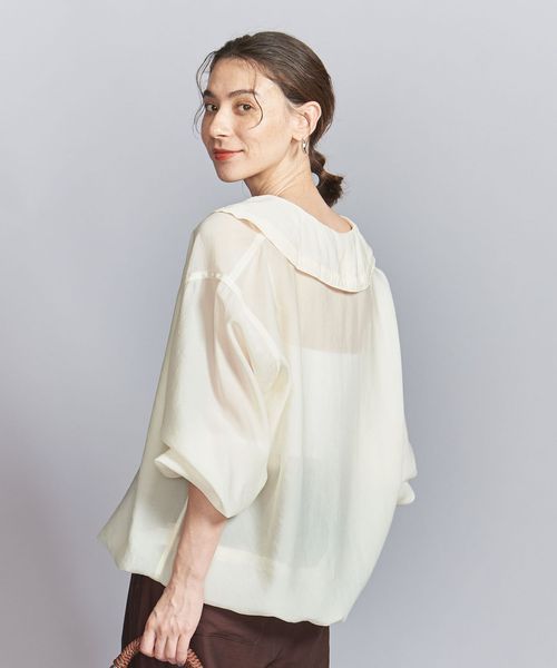 シア― アノラック チュニック