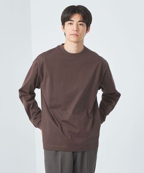 SUVIN Silky Crew Neck T-Shirt