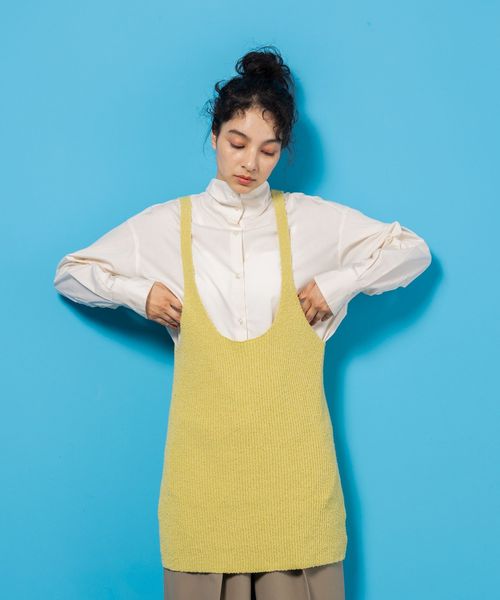 ＜CITEN＞ロング ニット タンクトップ