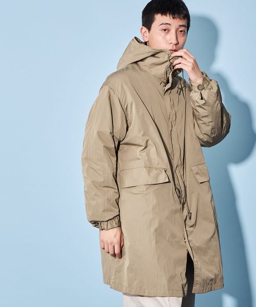 ＜CITEN＞バルカラー ハーフコート