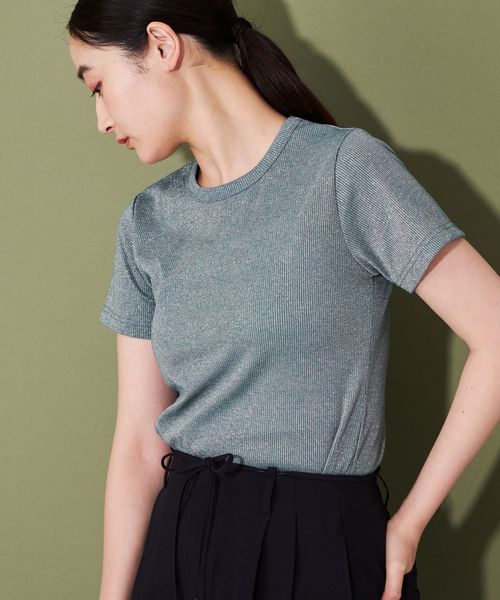 ＜CITEN＞エッセンシャル シャイニー Tシャツ