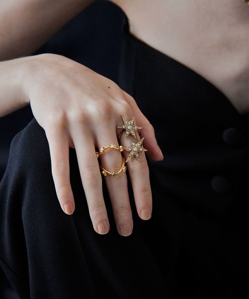 ＜ADER.bijoux＞TINY STAR リング＜ Select by EMMEL REFINES