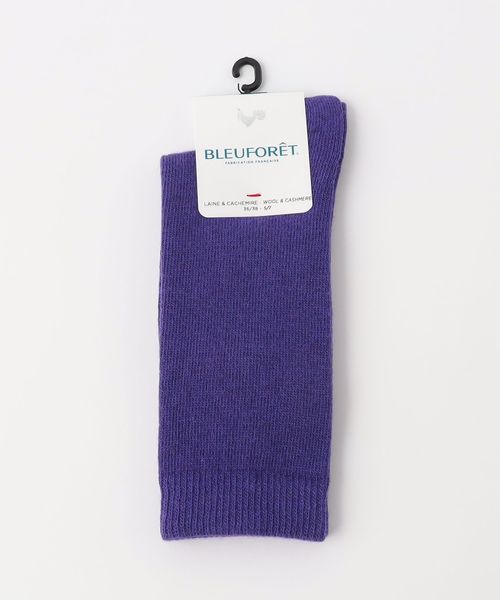 ＜BLEUFORET＞SOLID COLORS SOCKS/ソックス